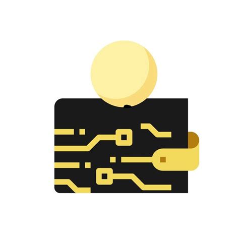 Premium Vector A Black And Yellow Illustration Of A Person With A