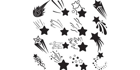 Meteor Comet Svg Vector Design Masterbundles