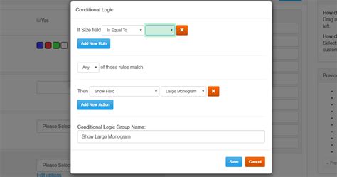 Conditional Logic Not Displaying Hidden Fields W3trends Inc