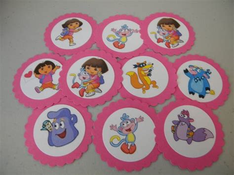 Dora The Explorer Party Favor Tags By Custompaperations On Bonanza 8