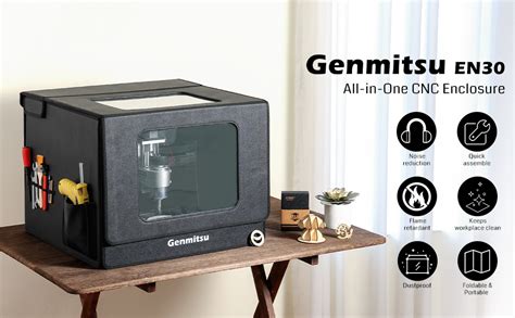Genmitsu Kaba Fold Cnc Enclosure For Cnc Router Machine Noise Reduction Dustproof Foldable
