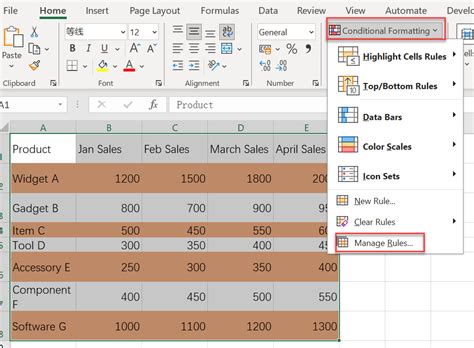 3 easy ways to alternate row colors in excel howtouselinux
