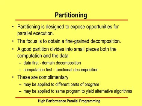 Ppt High Performance Parallel Programming Powerpoint Presentation Free Download Id921843