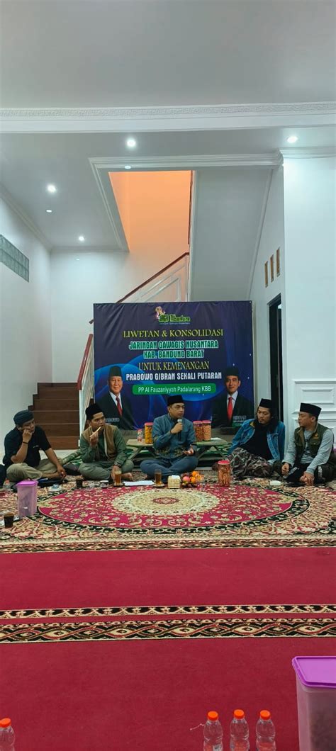 Deklarasi Gawagis Nusantara Dukung Kemenangan Prabowo Gibran Satu Putaran