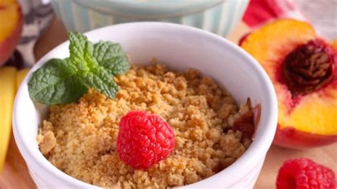 Ina Garten Peach Raspberry Crisp Recipe Ina Garten Cooks