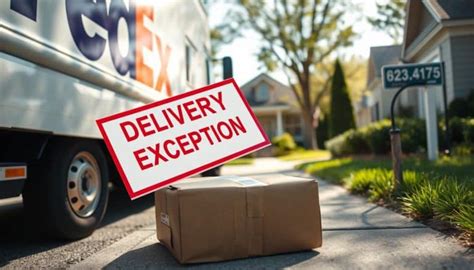 Fedex Delivery Exception Incorrect Address Quick Fixes