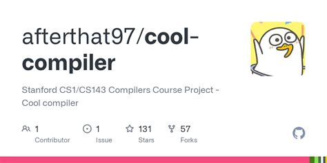 Github Afterthat Cool Compiler Stanford Cs Cs Compilers Course