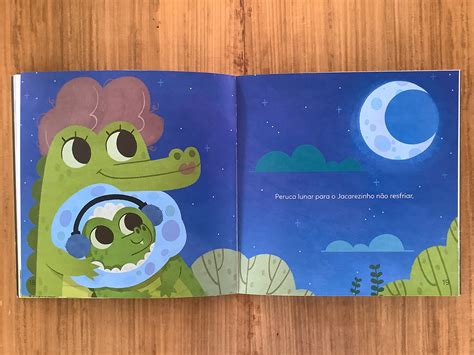 Livro Infantil Jacareca On Behance
