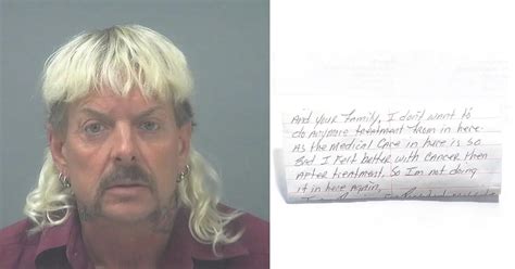 Tiger King Star Joe Exotic Refusing Medical Care Behind Bars Desp