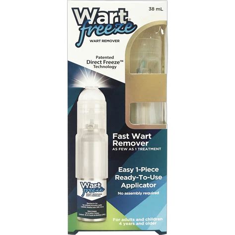 Wartfreeze Cryotherapy Wart Remover For Common And Plantar Warts Easy