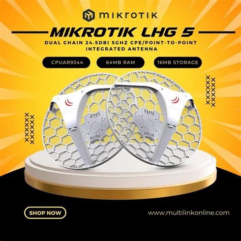 Mikrotik Lhg 5 Ac At ₹ 5800 Wireless Antenna In New Delhi Id