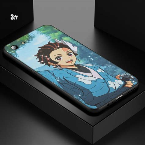 Sl54 Demon Slayer Kimetsu No Yaib Tanjiro Funda De Silicona Suave Para