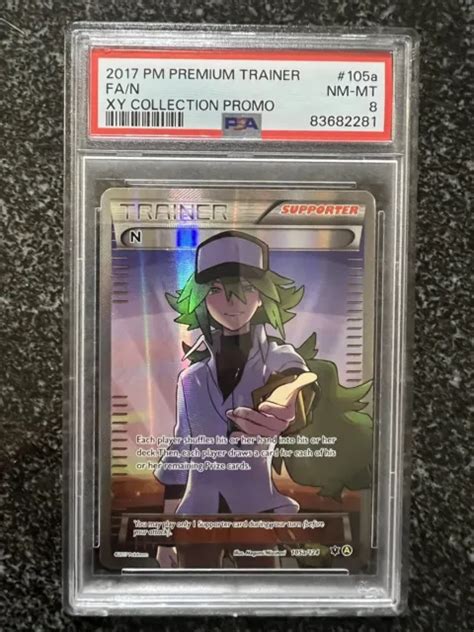 Pokemon N Xy Premium Trainers Collection Full Art Promo 105a Psa 8 Eur 1050 Picclick Fr