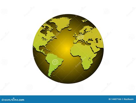 Golden Globe Icon Trendy Golden Globe Logo Concept On White Background