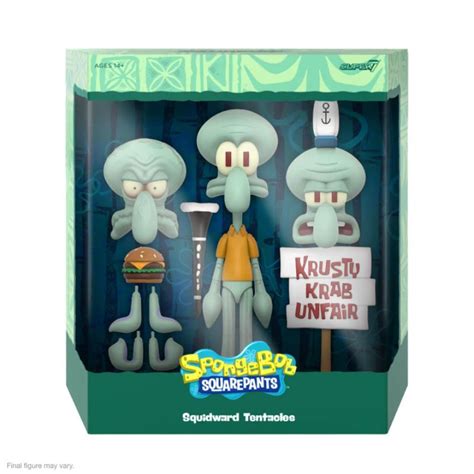 Jual Super7 Super Seven Spongebob Squarepants Ultimates Squidward