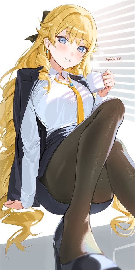 Navia Genshin Impact Drawn By Haruri Danbooru