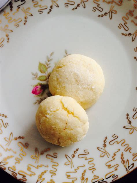 Biscuits craquelés au citron i love manger
