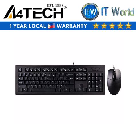 A4tech Krs 8572 Natural A Fn Desktop Keyboard And Mouse Itw Shopee Philippines