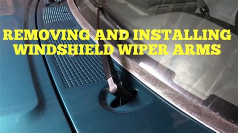 How To Remove Windshield Wiper Arm Ford F150 AutoRideUp