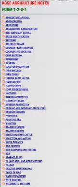 Kcse Agriculture Notes Kcse Revision Kcse Agriculture Notes Kcse Revision