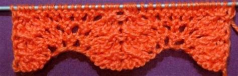 Ажурный край спицами схемы и описание видео МК 23 варианта