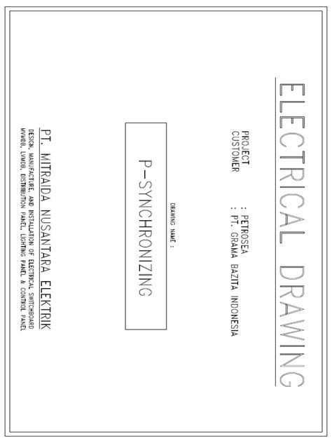 1p Synchronizing Asbuilt Modifikasi Model Pdf Mains Electricity