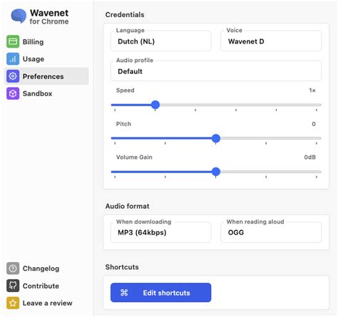 Wavenet For Chrome Transform Highlighted Text Into High Quality