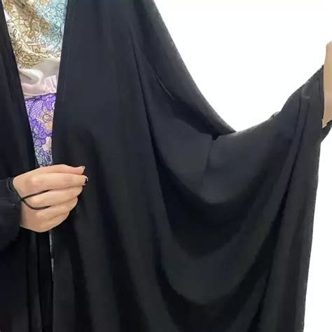 خرید و قیمت چادر عربی جدهعربی اصیل کرپ درجه یک بسیار مشکی و سبک از