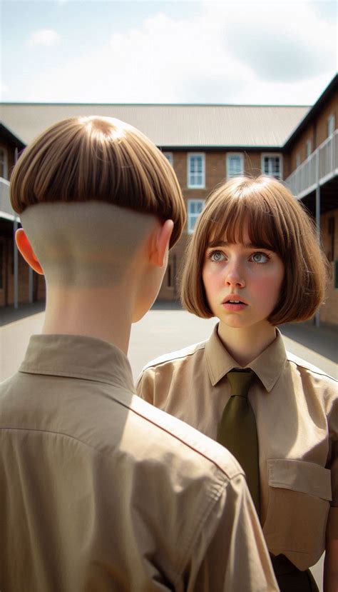 Polly Is About To Lose Her Bob To The Barber Too By Locklopper On