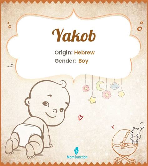 Yakob Name Meaning Origin History And Popularity Momjunction