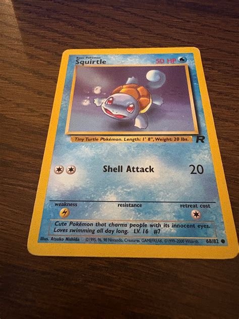 Se Produkter Som Liknar Squirtle 6882 Pokémonkort På Tradera 701621476