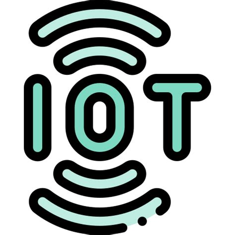 Iot Detailed Rounded Lineal Color Icon