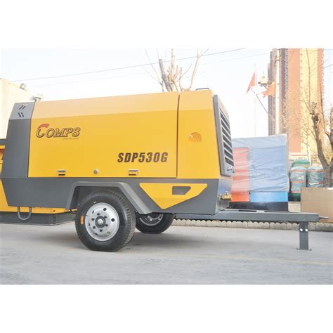 530cfm Portable Type Small Explosion Proof Air Compressor For Offshore Platform Screw Air
