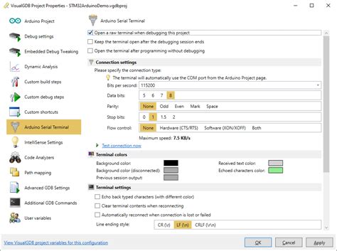 Developing Arduino Code For Stm Boards With Visual Studio Visualgdb Tutorials
