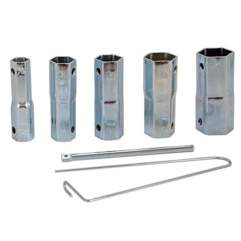 Plumbing Repair Tools Lasco 13 2317 Metal Shower Valve Socket Set 4