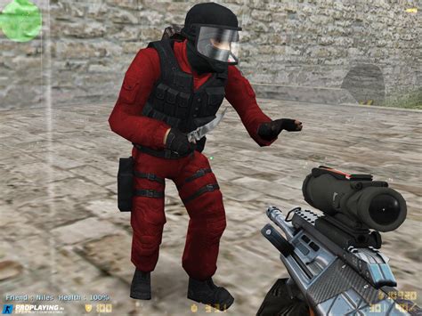 Hd модель игрока Gign из Cs S для Cs 1 6