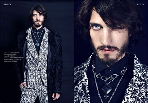 Andres Risso Covers Reflex Homme Long Hair Styles Men Andre Model