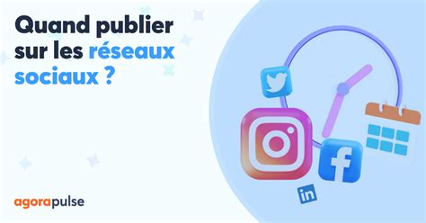 Quand Publier Sur Les R茅seaux Sociaux Meilleurs Heures Et Jours