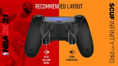 Nba 2k League Ps4 Controller Scuf Gaming