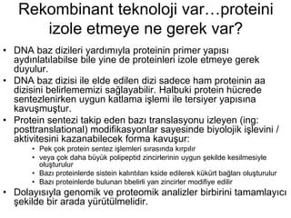 Mb5~protein saflaştırma ve analizi | PPT