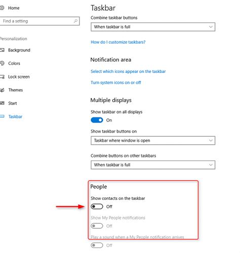 Remove The People Icon From The Taskbar Creators Update Solved Windows 10 Forums