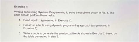 Solved 4 15kg 2 Example Of A One Dimensional Knapsack