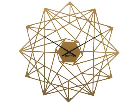 Geometric Design Wall Clock Geometric Wall Art House Warming Etsy Sweden