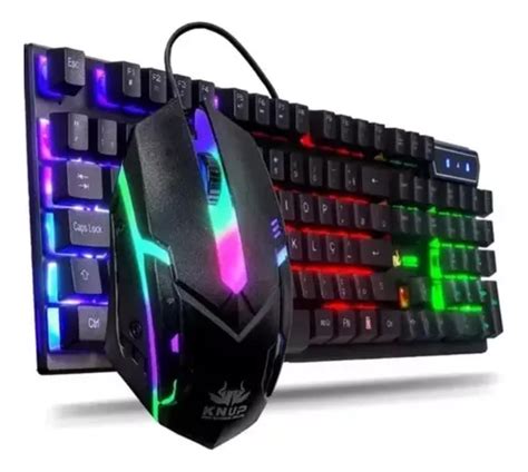 Kit Teclado E Mouse Gamer Knup Kp Te115 Retroiluminado Mercadolivre