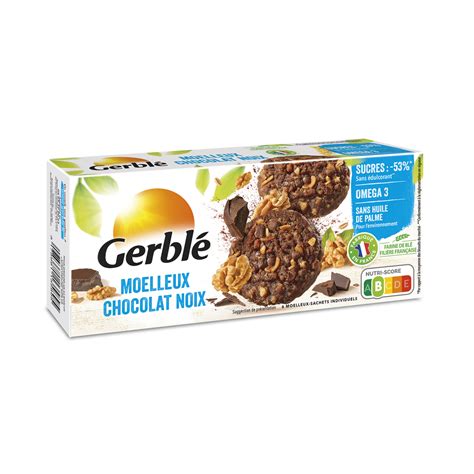 Moelleux Chocolat And Noix Gerblé