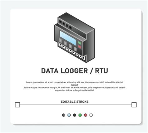Wave Flow Log Talk Data Logger Rtu Simple Vector Editable Stroke 13483233 Vector Art At Vecteezy