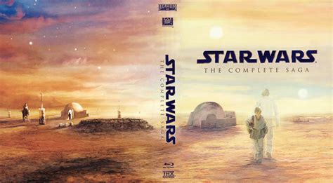Star Wars The Complete Saga Movie Blu Ray Scanned Covers