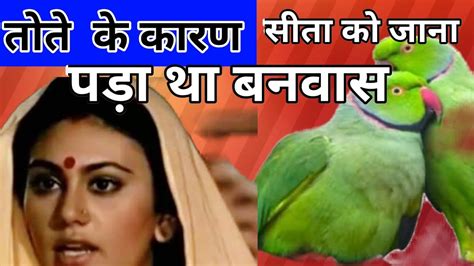 आख़िर माता सीता को तोते ने क्यों दिया श्राप Youtube