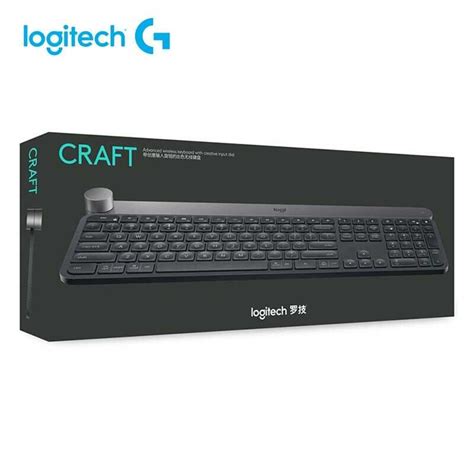 Logitech Craft Wireless Bluetooth Keyboard Intelligent Control Knob Dual Mode Connection