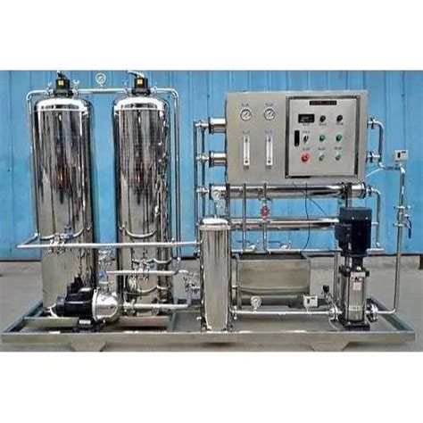 Semi Automatic Borewell Water Stainless Steel Wastewater Treatment